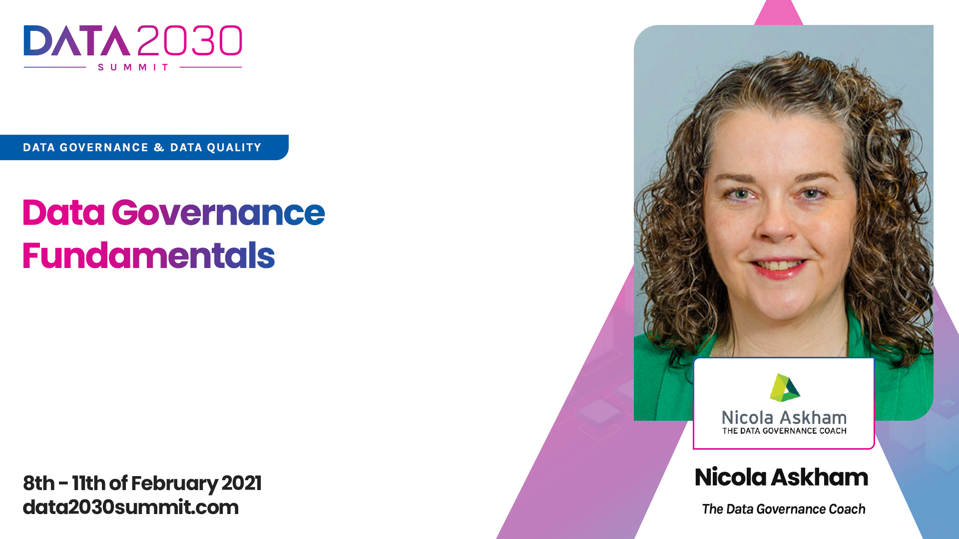 Data Governance Fundamentals - Nicola Askham, The Data Governance Coach Data Governance Fundamentals - Nicola Askham, The Data Governance Coach